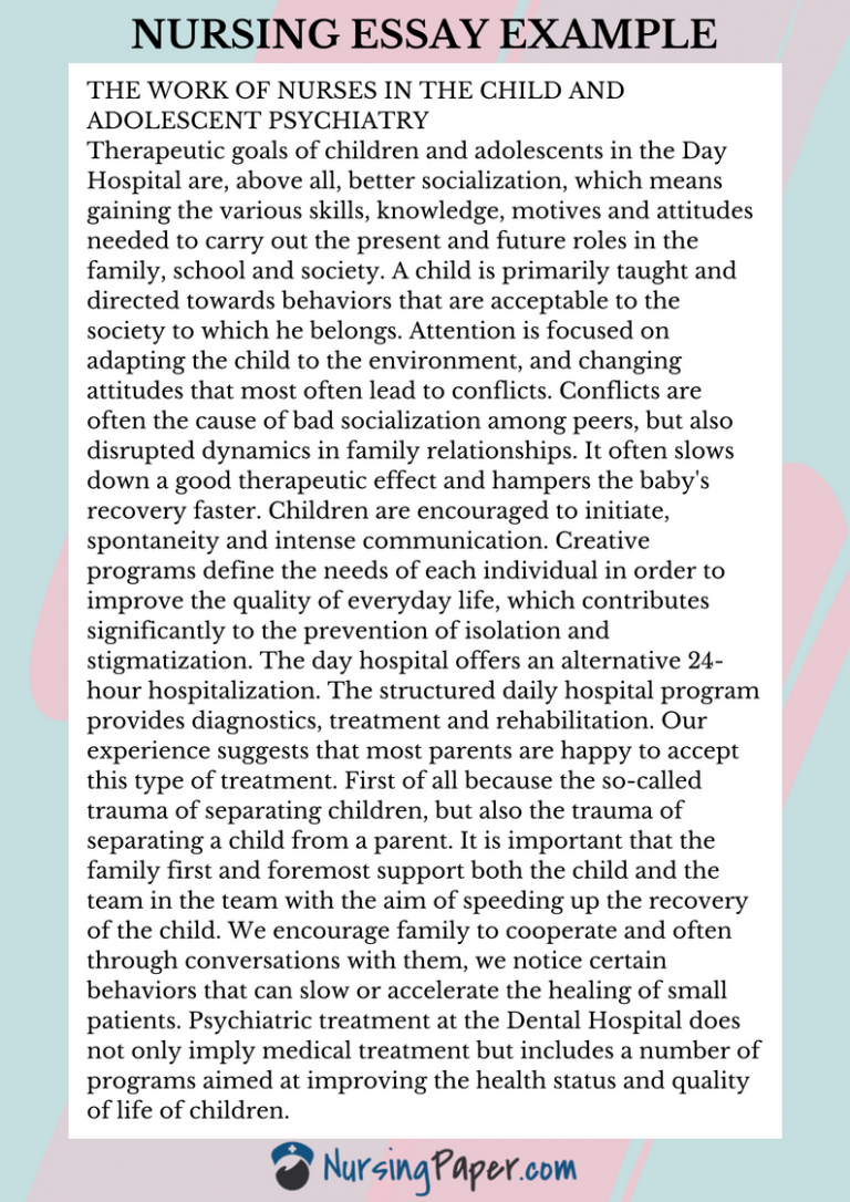 Best Nursing Papers Examples Made by Our Writing Experts | Nursing Paper