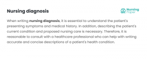 How to Write a Nursing Diagnosis: a Guide to What to Know | Nursing Paper
